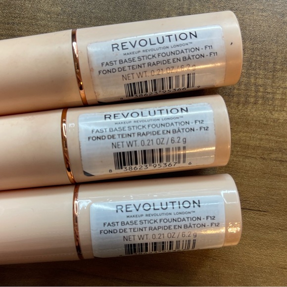 Revolution | Makeup | Revolution Fast Base Foundation Sticks Nwt | Poshmark